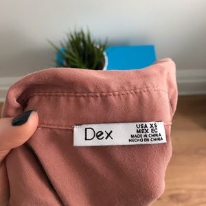 Dex | Dresses | Dex Cargo Cinched Tie Dress | Poshmark